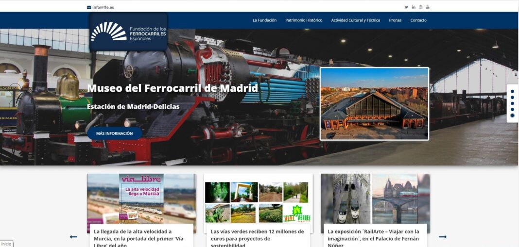 La Fundación de los Ferrocarriles renueva su imagen | Rieles Multimedio