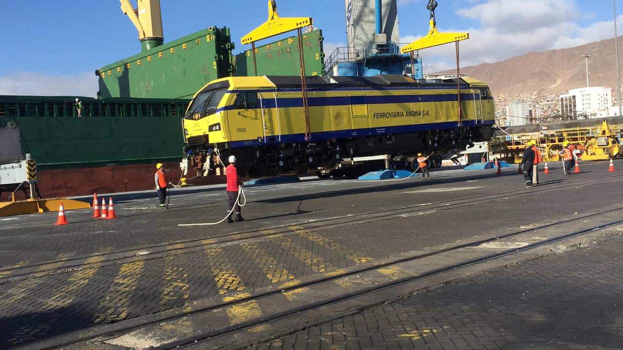 Locomotoras Stadler para Ferroviaria Andina de Bolivia | Rieles Multimedio