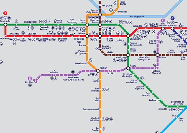 Chile: Inauguración de la Línea 6 del Metro sigue prevista para este ...