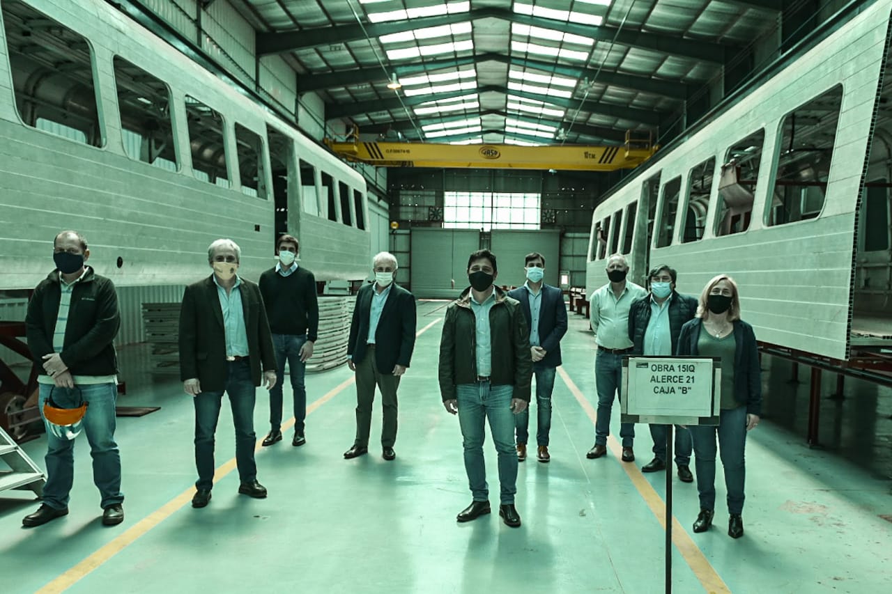 Marinucci recorrió los talleres de EMEPA en Chascomús | Rieles Multimedio